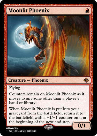 Mythic Phoenix - Custom Card Creation - Magic Fundamentals - MTG ...