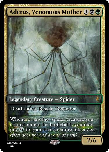 Spider commander general? - Custom Card Creation - Magic Fundamentals ...
