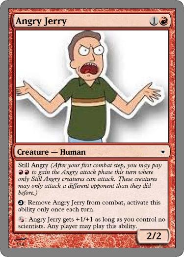 Rick and Morty EDH - Custom Card Creation - Magic Fundamentals - MTG ...