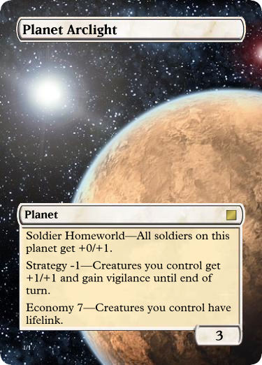 Planets - Custom Card Creation - Magic Fundamentals - MTG Salvation ...