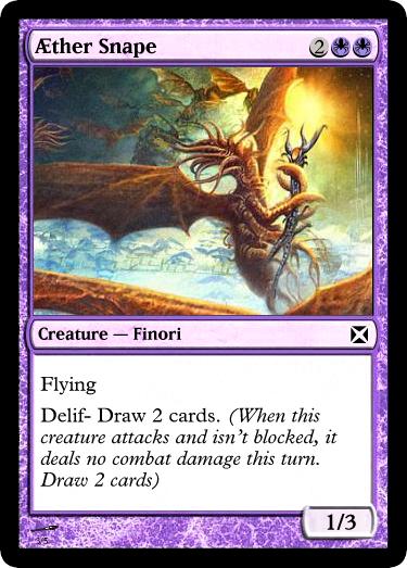6th Color - Custom Set Creation and Discussion - Custom Card Creation ...