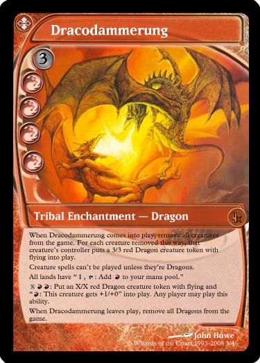 dracodammerung, another TIMMY-TASTIC enchantment. - Custom Card ...