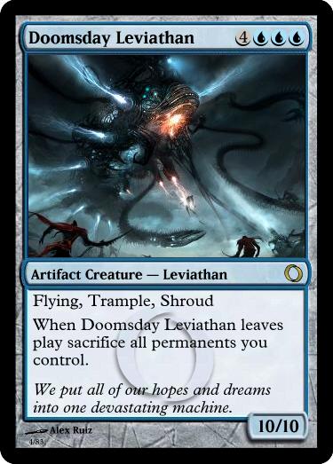 Doomsday Leviathan - Custom Card Creation - Magic Fundamentals - MTG ...