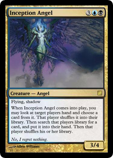 Inception Angel - Custom Card Creation - Magic Fundamentals - MTG ...