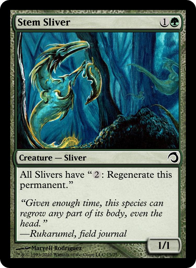 Some Realistic Sliver Cards - Custom Card Creation - Magic Fundamentals ...