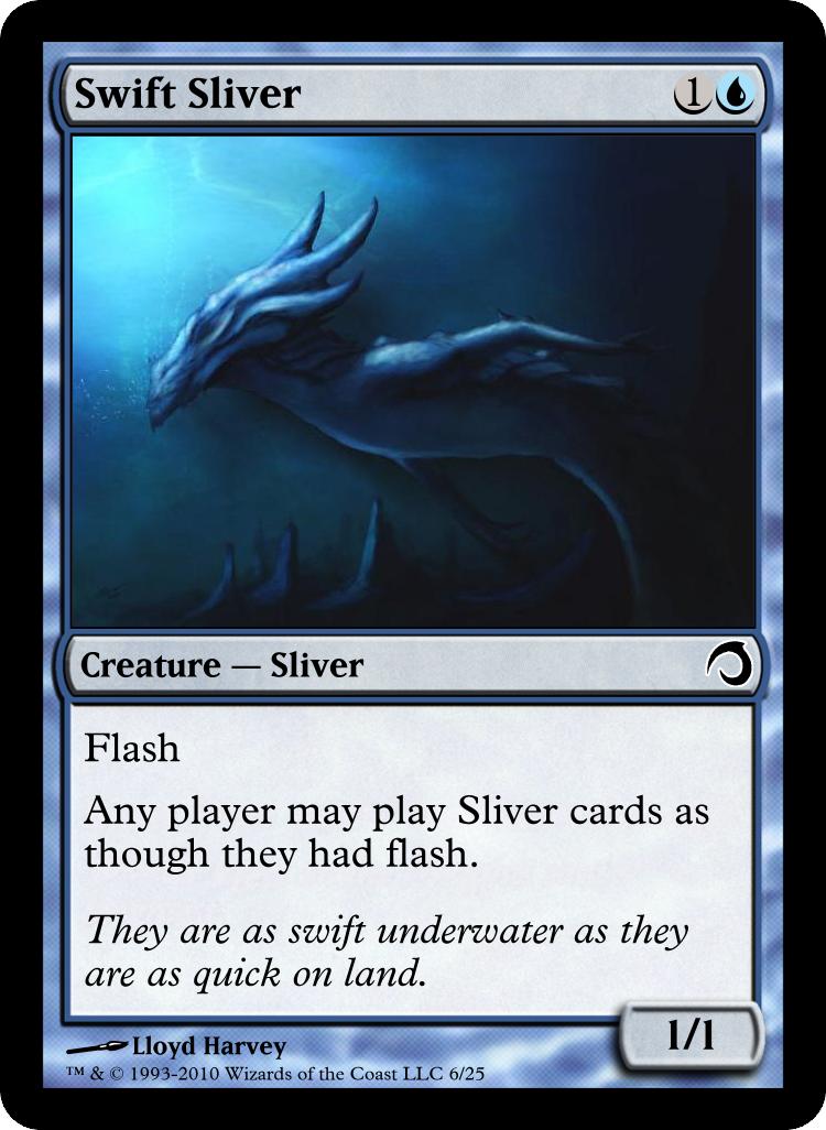 Some Realistic Sliver Cards - Custom Card Creation - Magic Fundamentals ...