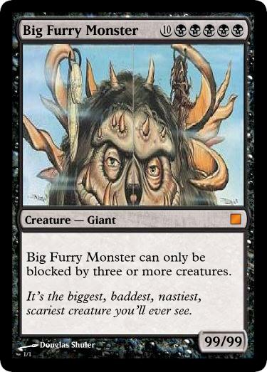 Big Furry Monster - Magic General - Magic Fundamentals - MTG Salvation ...