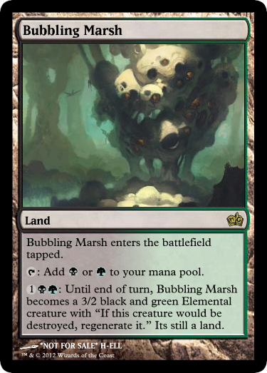 Enemy Manlands - Custom Card Creation - Magic Fundamentals - MTG ...