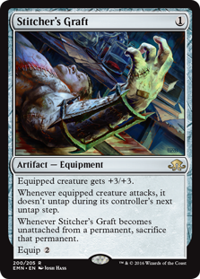 Stitcher's Graft - Artifact - Cards - MTG Salvation