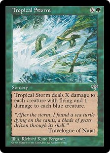 Tropical Storm - Sorcery - Cards - MTG Salvation