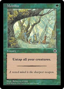 Mobilize - Sorcery - Cards - MTG Salvation