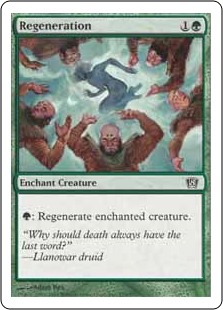 Regeneration - Enchantment - Cards - MTG Salvation