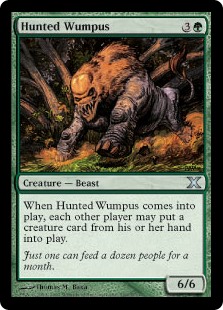 Hunted Wumpus - Creature - Cards - MTG Salvation