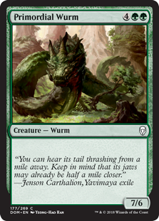 Primordial Wurm - Creature - Cards - MTG Salvation