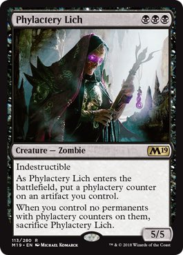 Phylactery Lich - Creature - Cards - MTG Salvation