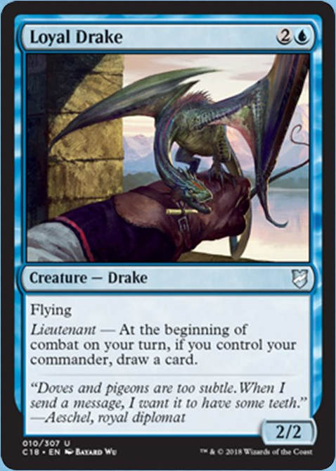 Loyal Drake - Creature - Cards - MTG Salvation