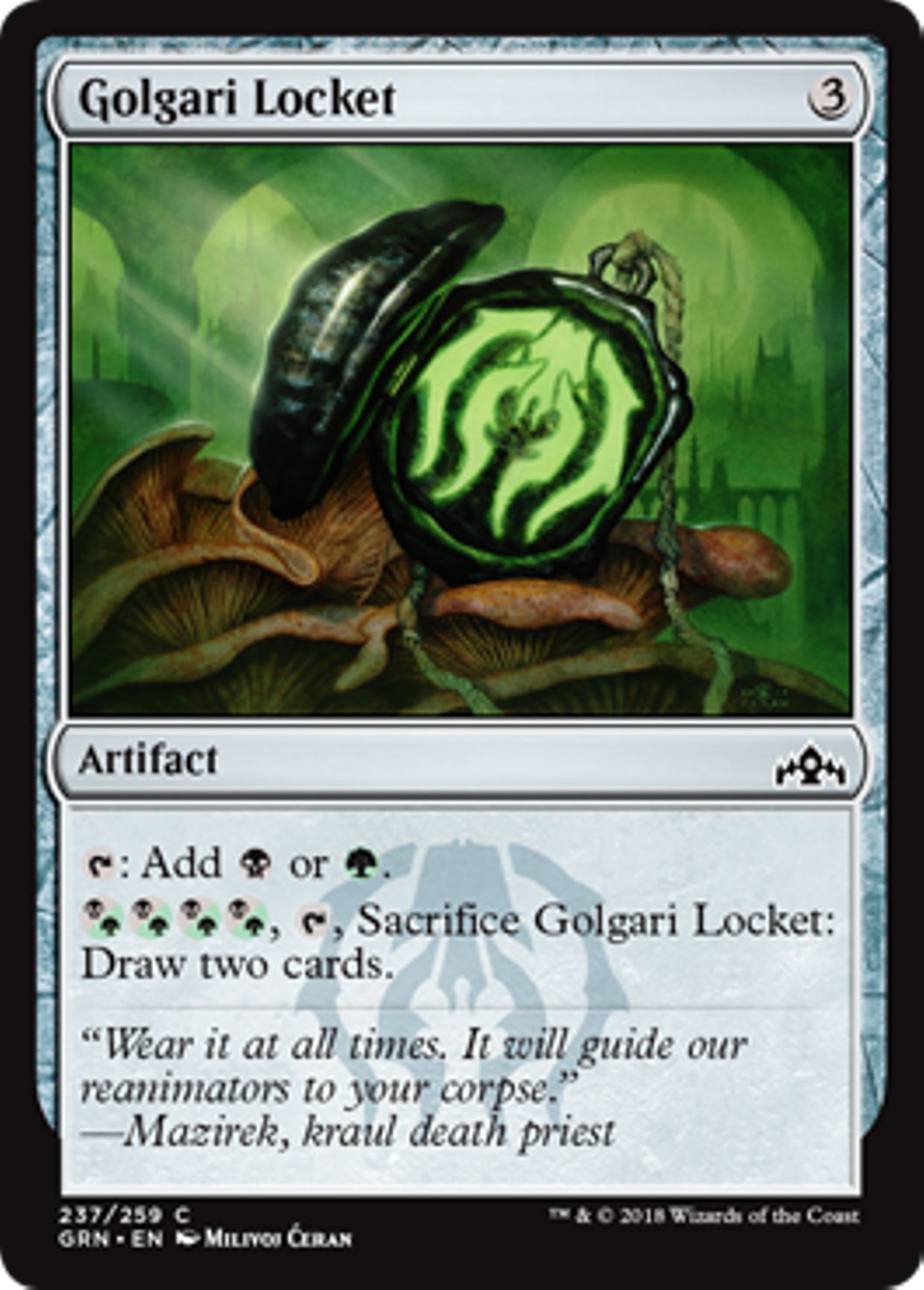 Golgari Locket - Artifact - Cards - MTG Salvation
