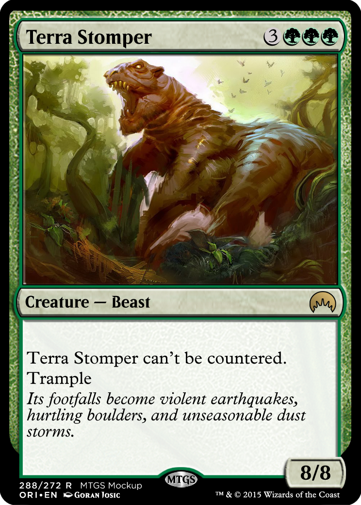 Terra Stomper - Creature - Cards - MTG Salvation