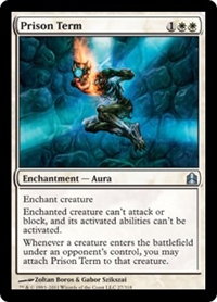 Prison Term - Enchantment - Cards - MTG Salvation
